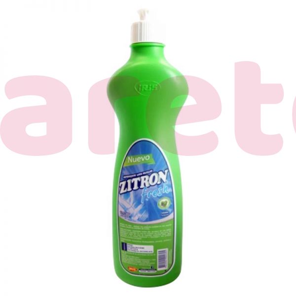 DETERGENTE ZITRON FRESH LAVA VAJILLAS 750ML.