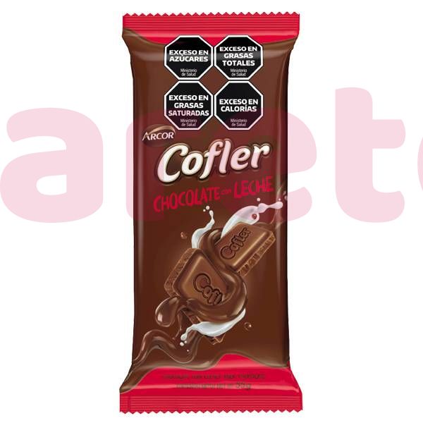CHOCOLATE COFLER ARCOR CHOCOLATE C/LECHE 140GR