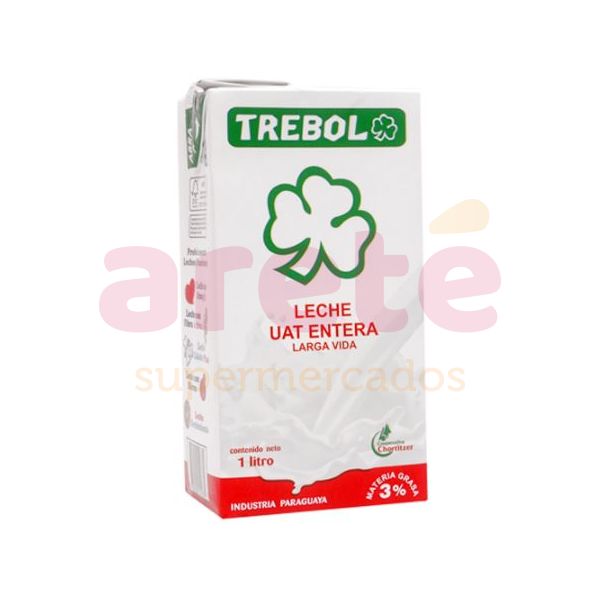 TREBOL LECHE UAT ENTERA 1 LT