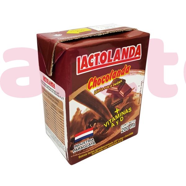 LACTOLANDA CHOCOLATADA TETRA 200ML