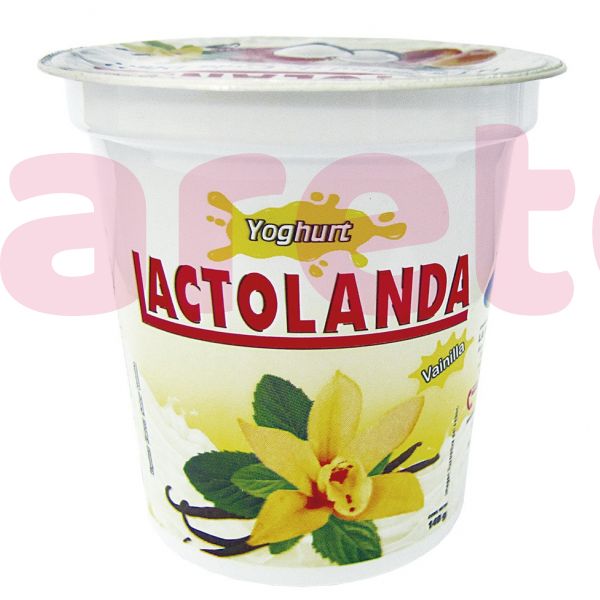 LACTOLANDA YOGHURT 140G.VAINILLA.