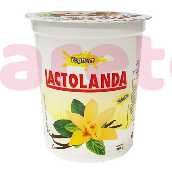 LACTOLANDA YOGHURT VAINILLA POTE 350gr
