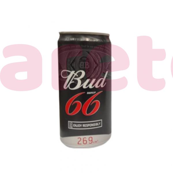 CERVEZA BUDWEISER 66 LATA 269 X UN