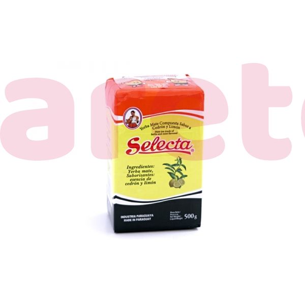 SELECTA YERBA MATE CEDRO LIMON 500 GR