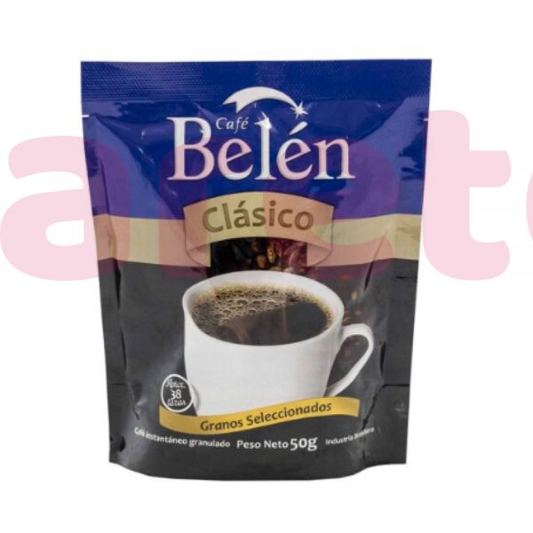 CAFE BELEN SOLUBLE CLAS. POUCH 50GR.