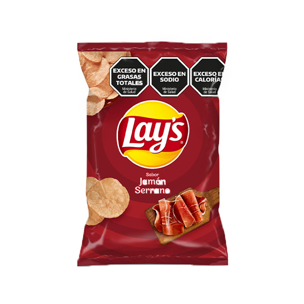 PAPAS FRITAS LAY´S JAMÓN SERRANO 77GR