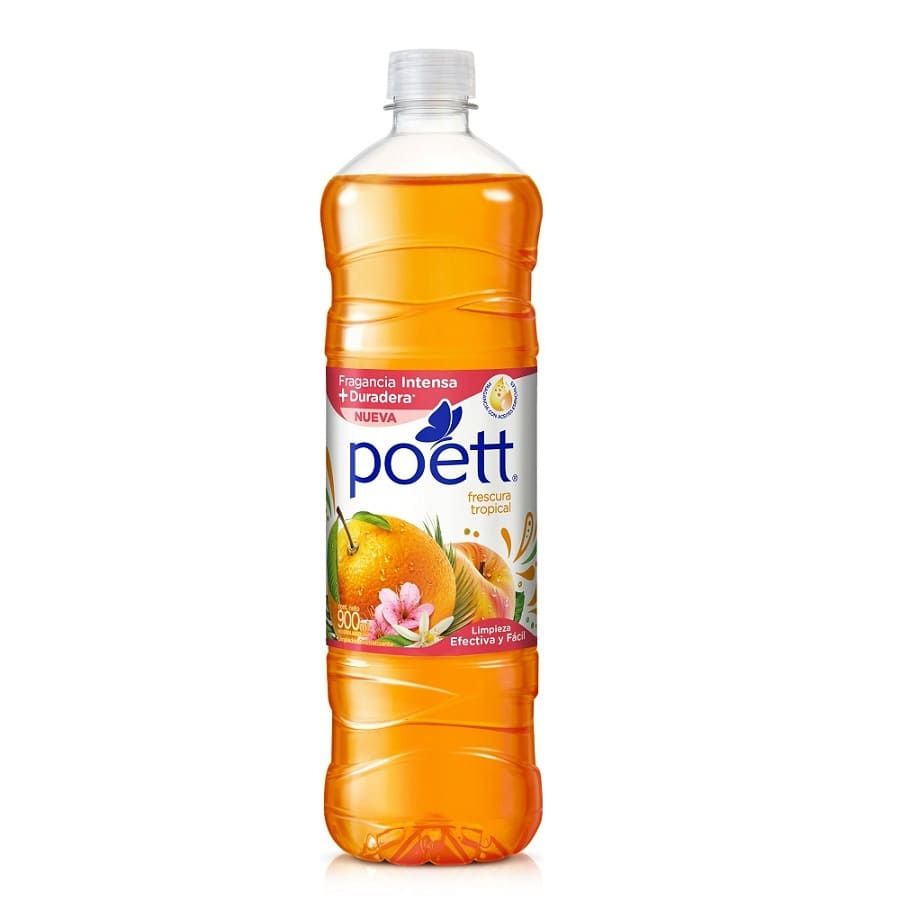 LIMPIADOR POETT FRESCURA TROPICAL 900ML
