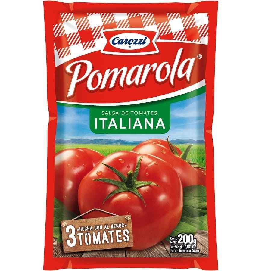 SALSA CAROZZI POMAROLA SACHET ITALIANA 200 GR