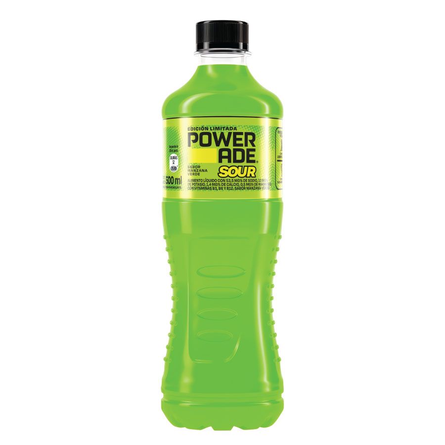 POWERADE SOUR MANZANA VERDE 500 M