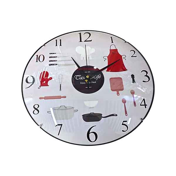 RELOJ D/PARED ESTAMP AMA D/CASA 30CM REF 18357-27